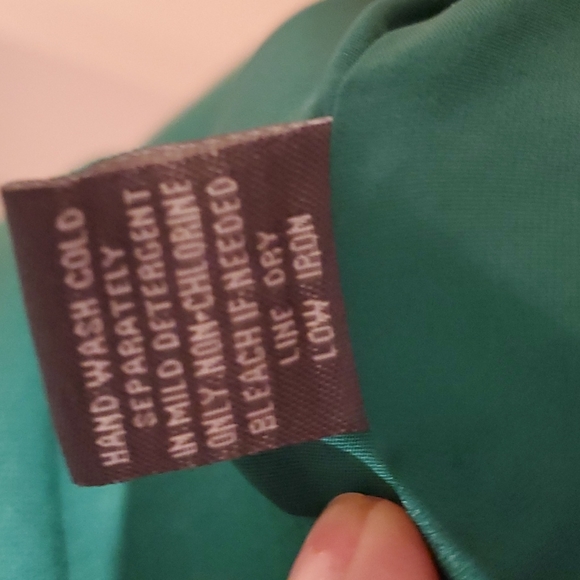 Donna Ricco | Dresses | Donna Ricco Green Wrap Portrait Collar Sheath ...